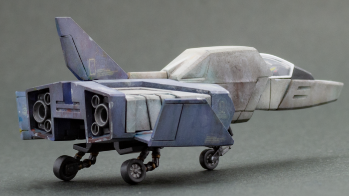 MG CORE FIGHTER ver2.0 "完成" - ろろのブログ-主にガンプラ制作の記録